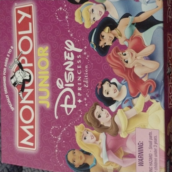 Parker Brothers | Toys | Disney Princess Monopoly Game | Poshmark